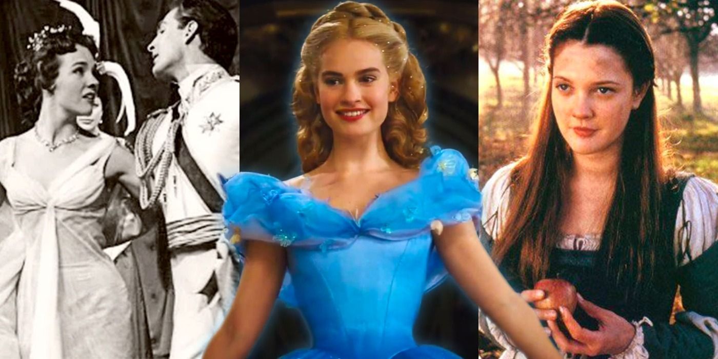 The Best Live-Action Cinderella Renditions, Ranked By IMDb