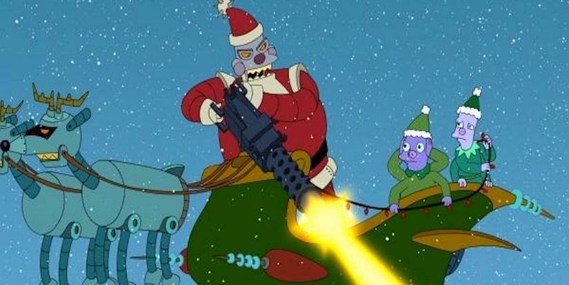 Futurama's Robot Santa Origins Revealed