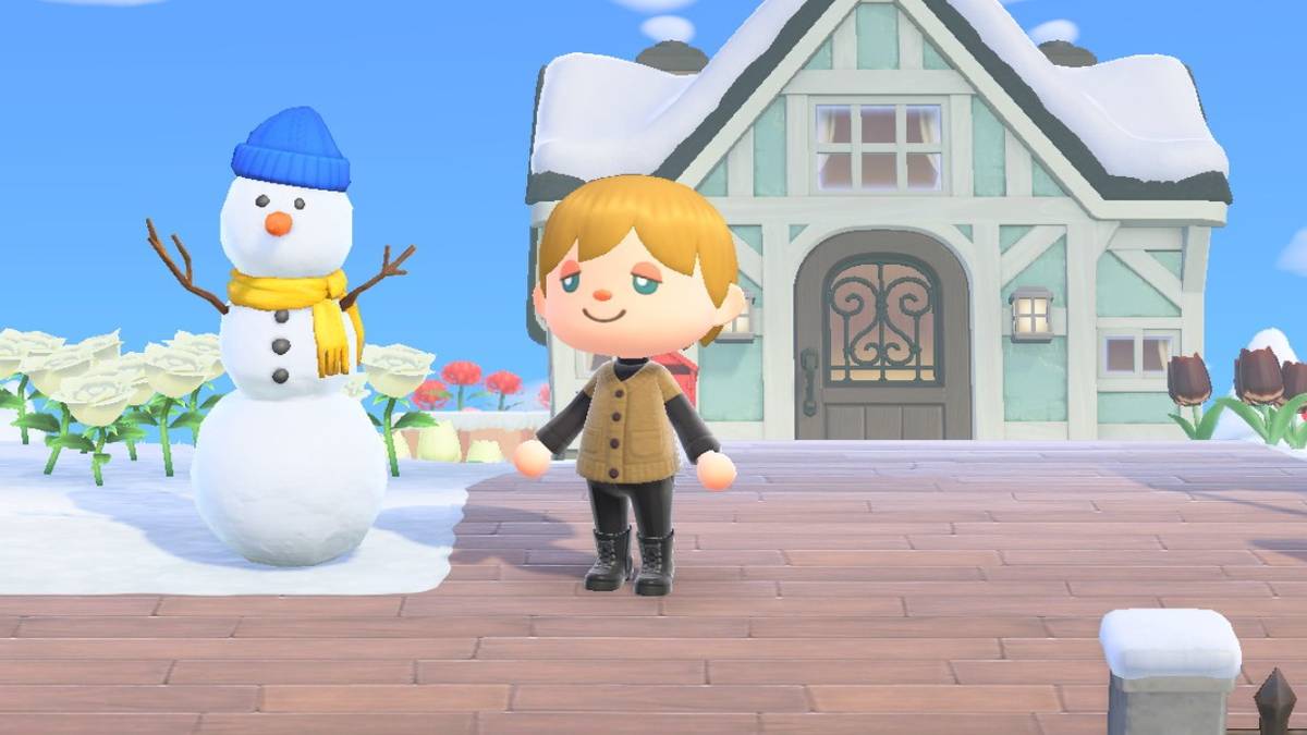 How to Craft Three Tiered Snowperson in Animal Crossing