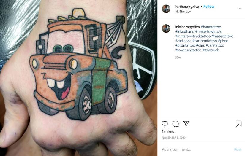 Disney Pixar's Cars: 10 Tattoos That Will Rev Your Engine