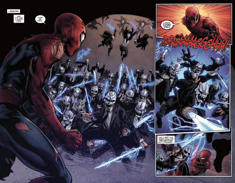 Spider-Man Faces An Army of Villains in Comic Preview