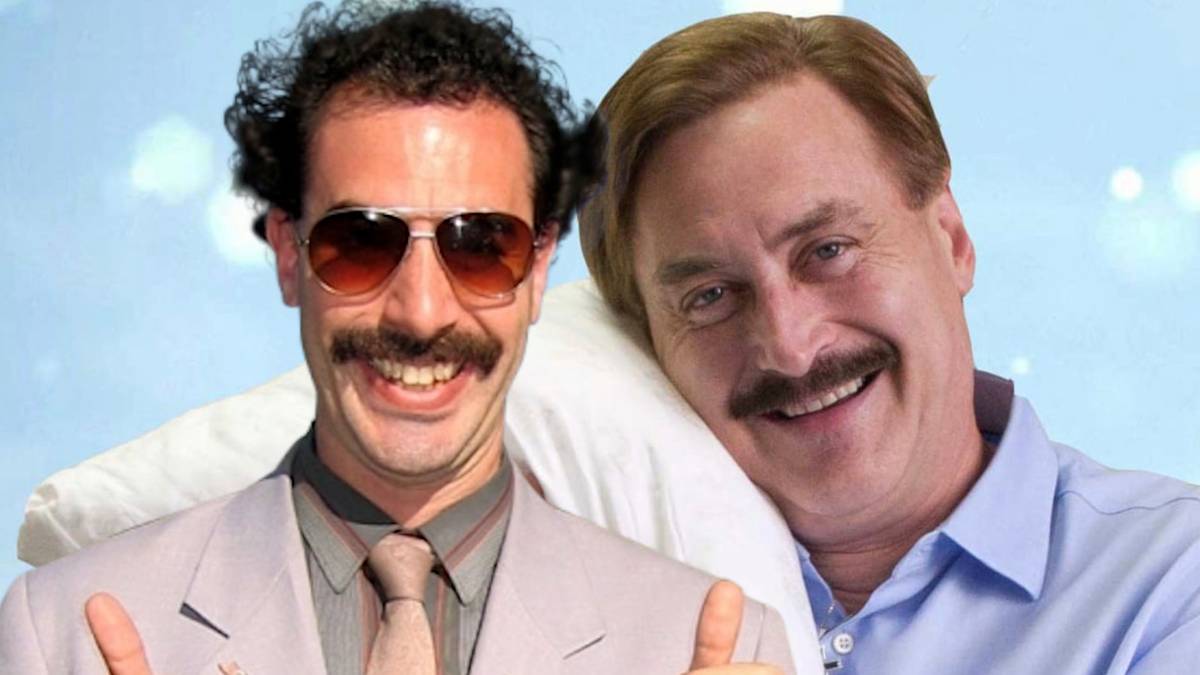 Borat 2: Sacha Baron Cohen Nearly Pranked The MyPillow Guy