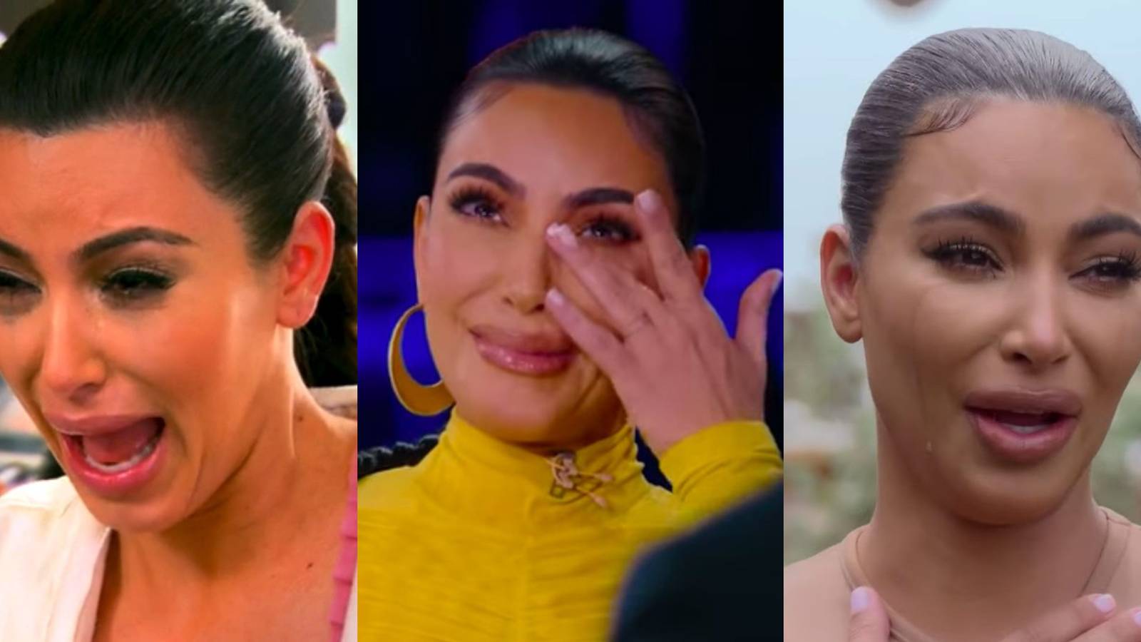 Fans React To Kim Kardashian's New Crying Meme From Final KUWTK Season