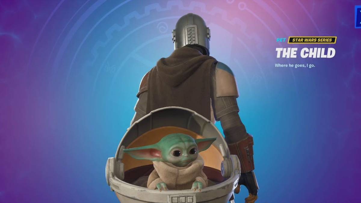 Fortnite Mandalorian Skin's Baby Yoda Cosmetic Is Breaking Aiming