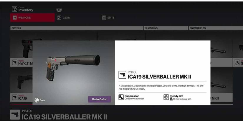 How to Get ICA Silverballer Pistol in Hitman 3