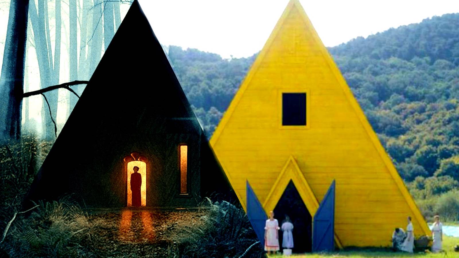 Why Midsommar & Other Folk Horror Movies Use The Triangle Symbol