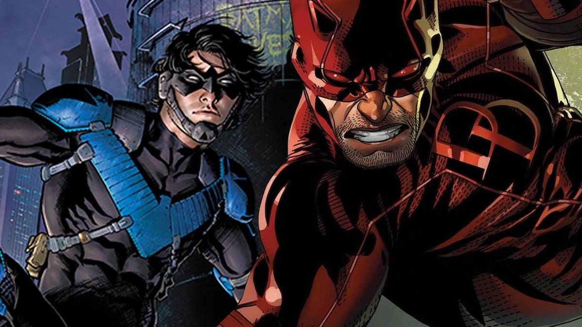 Nightwing Vs Daredevil Here's A Behind The Scenes Look At The