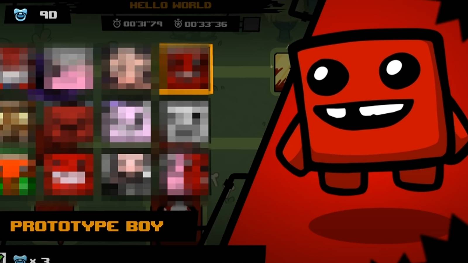 super meat boy forever prototype boy