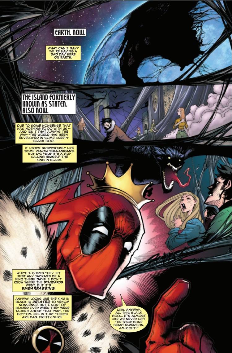King in Black is About To Face Deadpool's Army