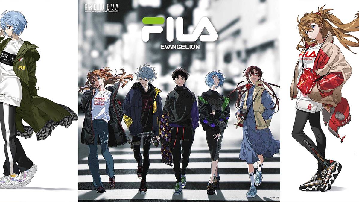 Evangelion Clothing Line Coming From Radio Eva & FILA