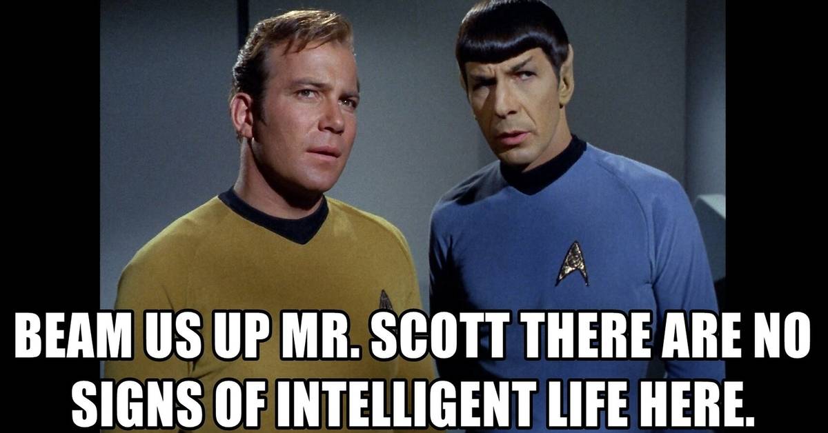 Morsomme Star Trek Memes Spock