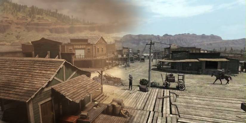 How Big Red Dead Redemption's Map Is Compared To RDR2
