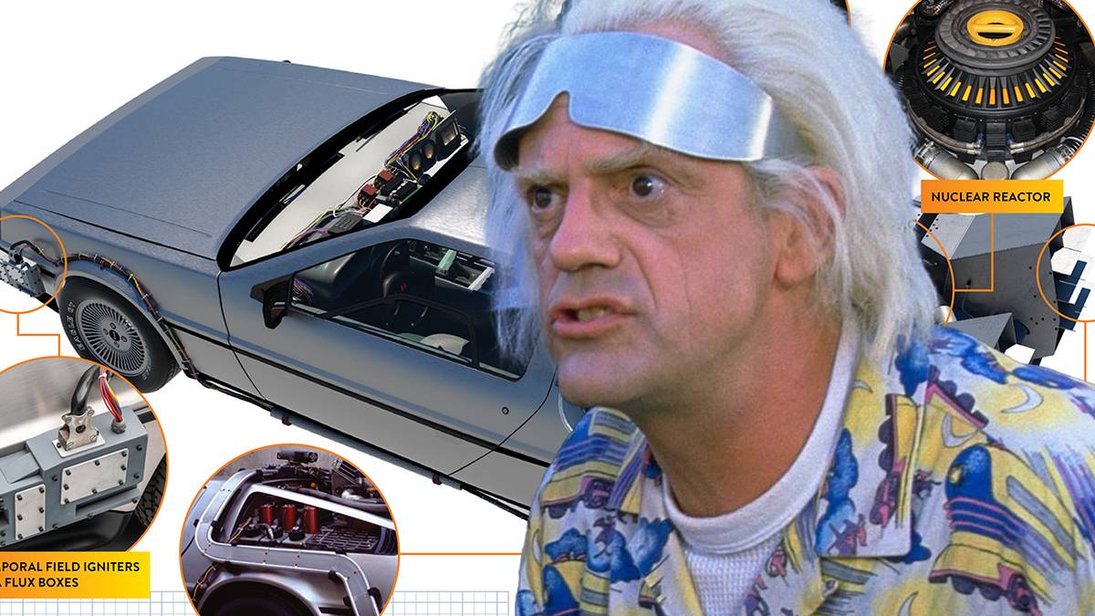 doc brown delorean