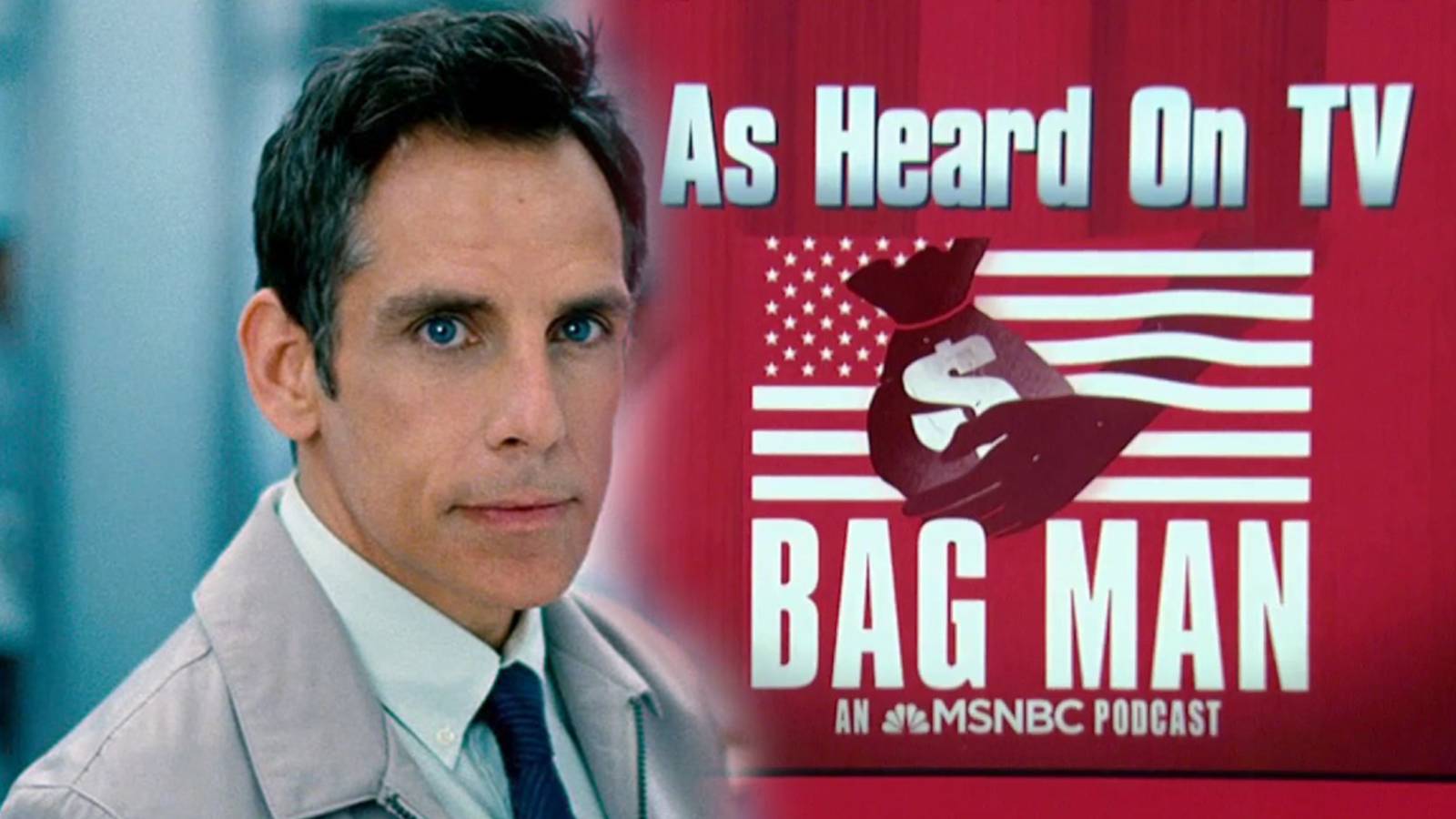 Rachel Maddow's Bag Man Podcast Movie In Development With Ben Stiller