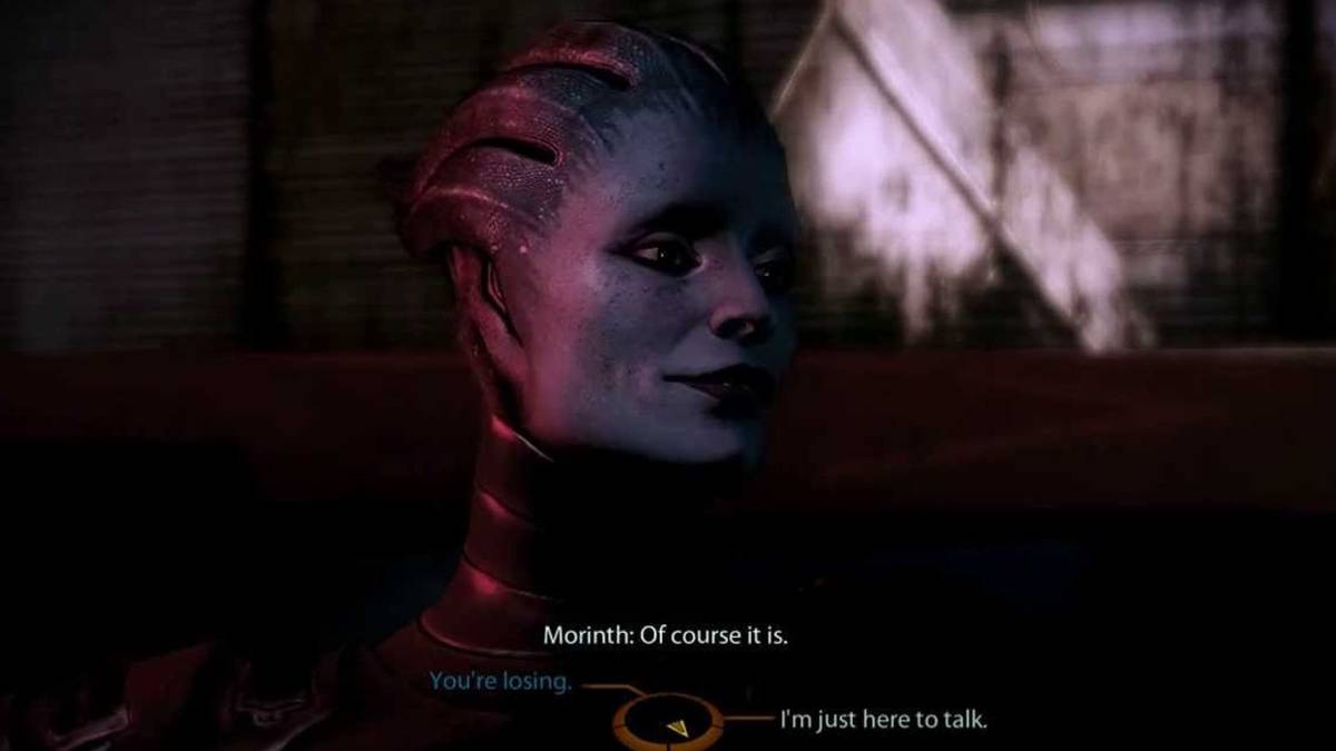 Mass Effect 2: How to Attract Morinth's Attention