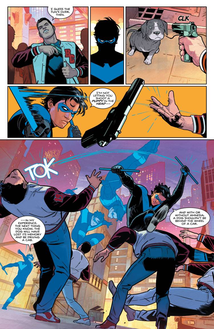 Exclusive: Nightwing Is Back In Action In New Look At Upcoming Series