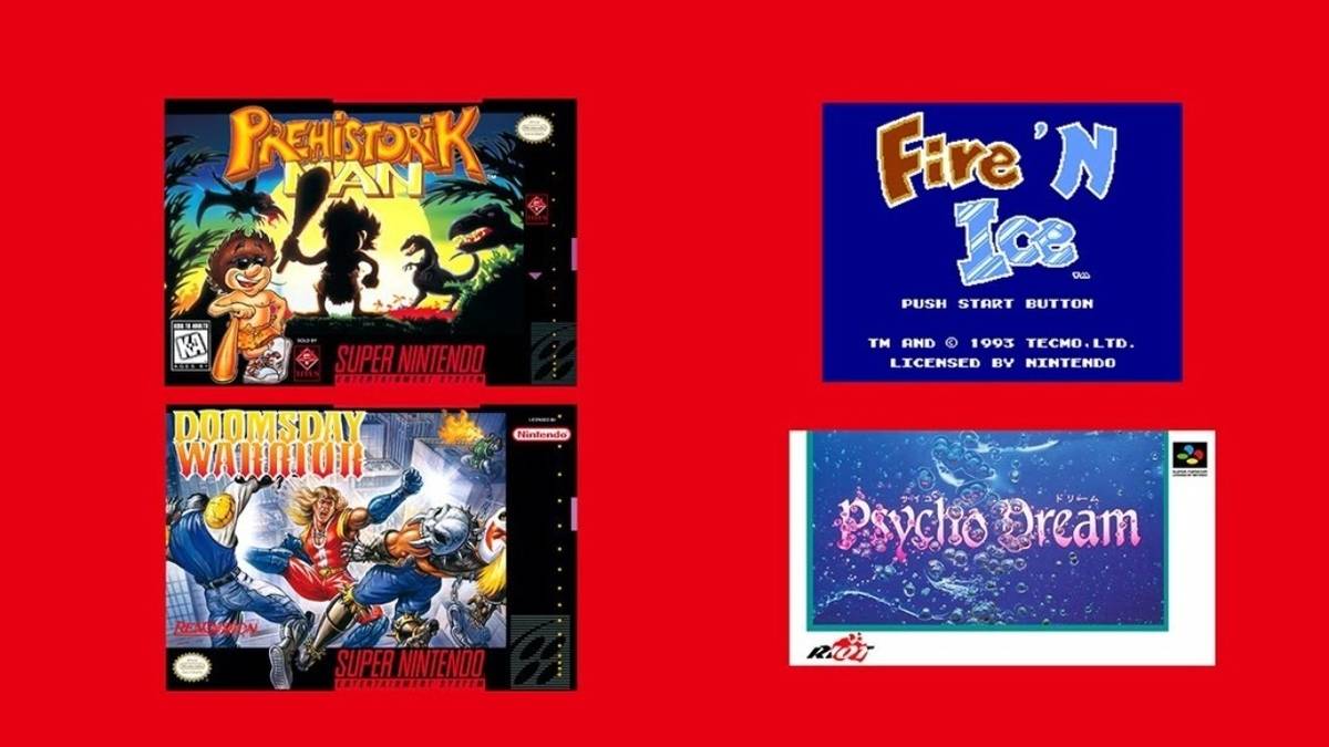 Nintendo Switch Online Adding Four New NES & SNES Games
