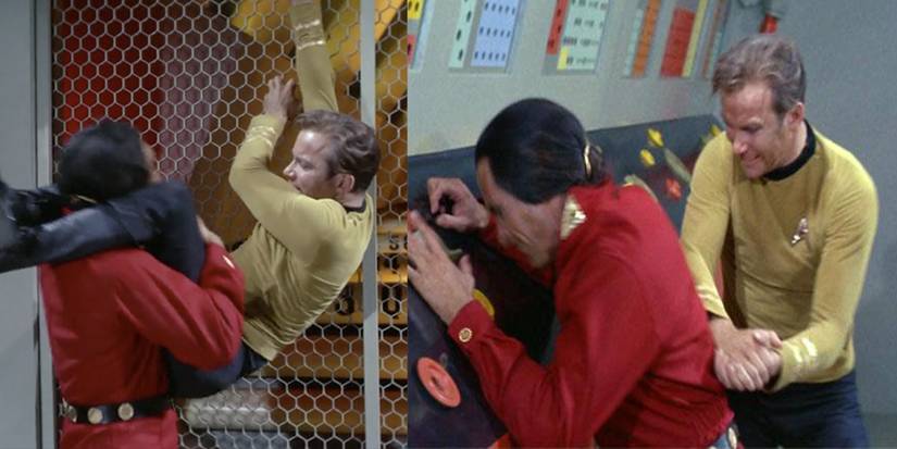 Captain Kirk's 10 Best Star Trek Fight Scenes