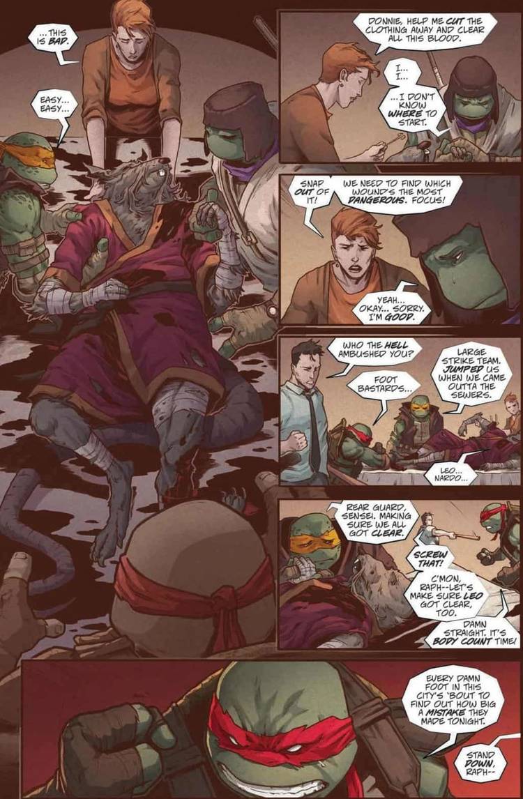 TMNT: Last Ronin Will Reveal How Splinter Died
