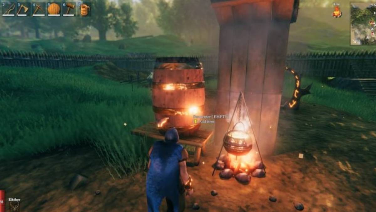 Valheim: How to Build a Fermenter