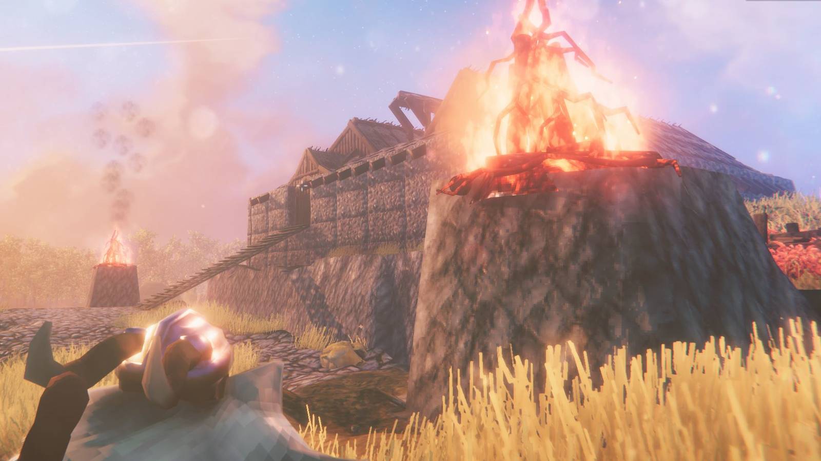 How to Build with Stone in Valheim