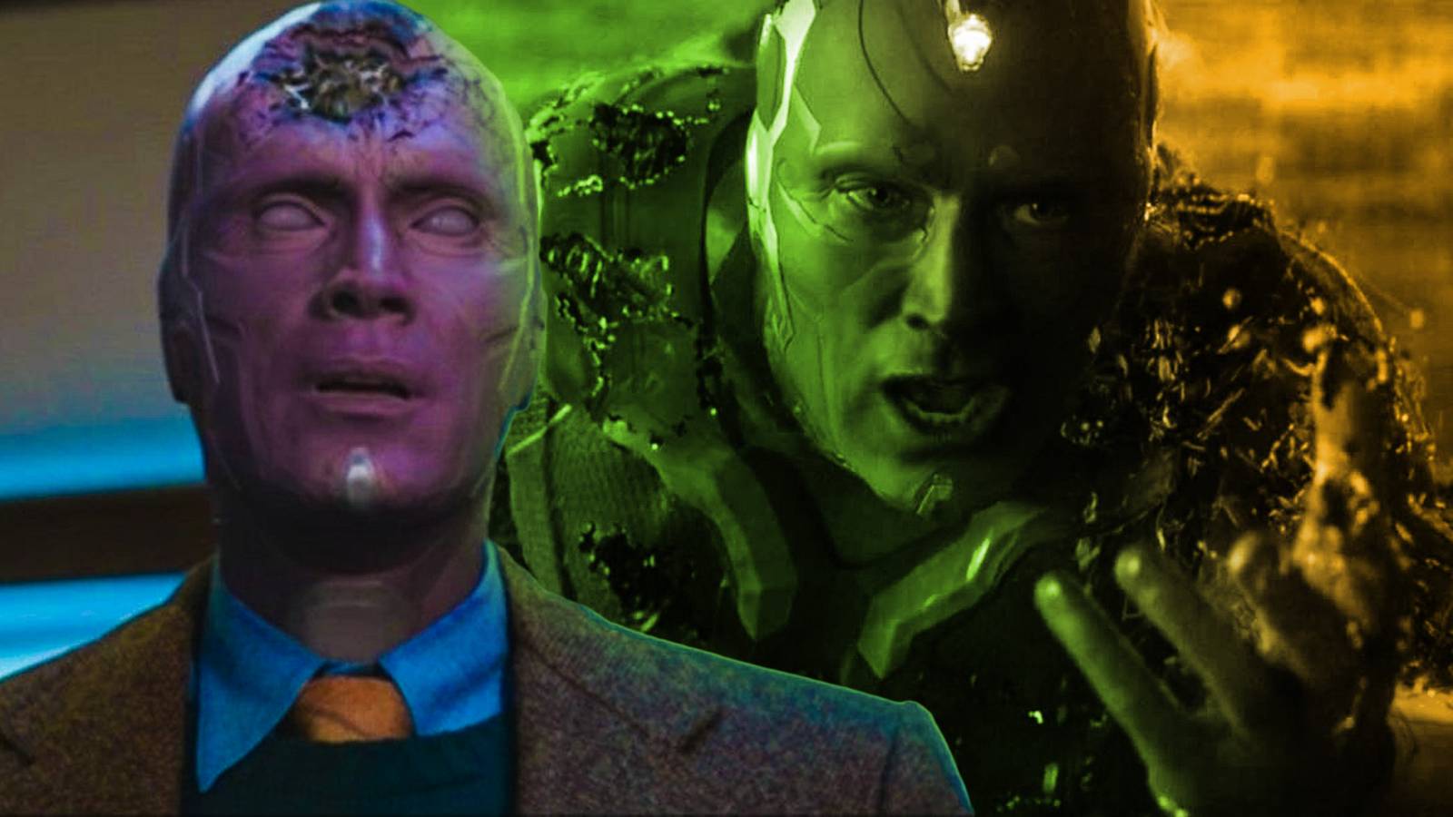 Why WandaVision's Two Versions Of Vision's Corpse Look So Different