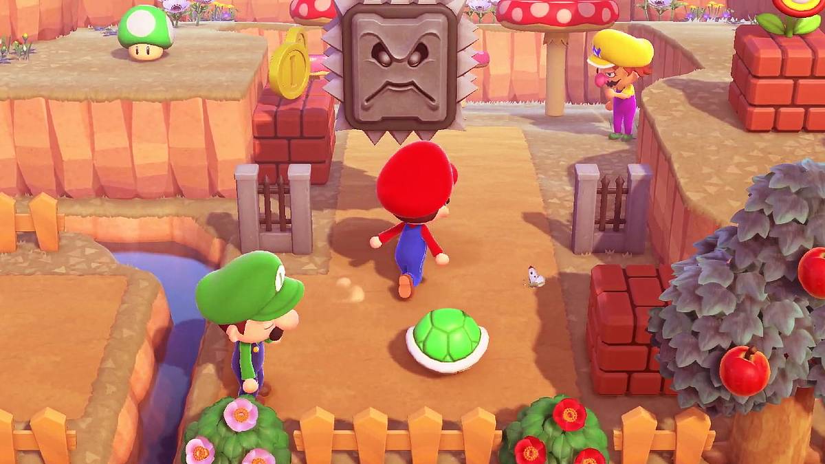 Animal Crossing: New Horizons' Official Nintendo Island Gets Mario Level