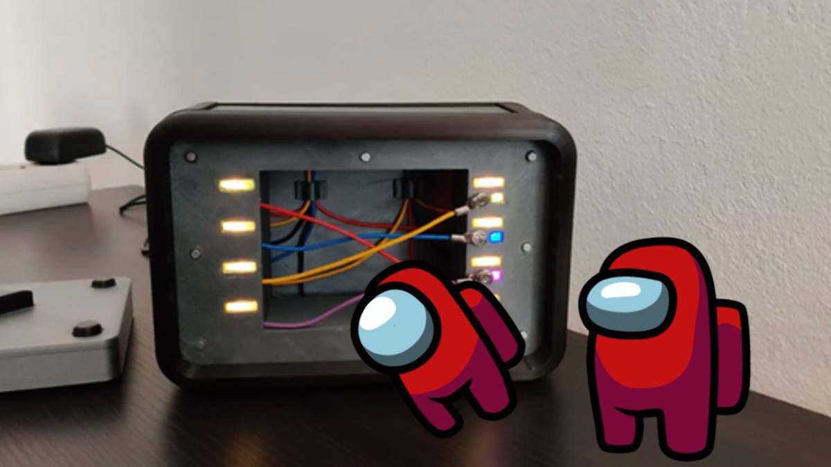 Among Us Wiring Task Minigame Rebuilt In Real Life