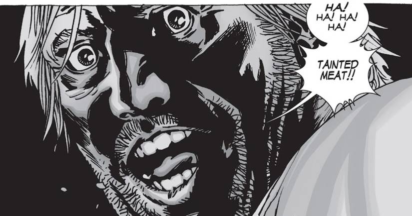 Walking Dead S Cannibals Chose A More Tragic Victim In The Comics