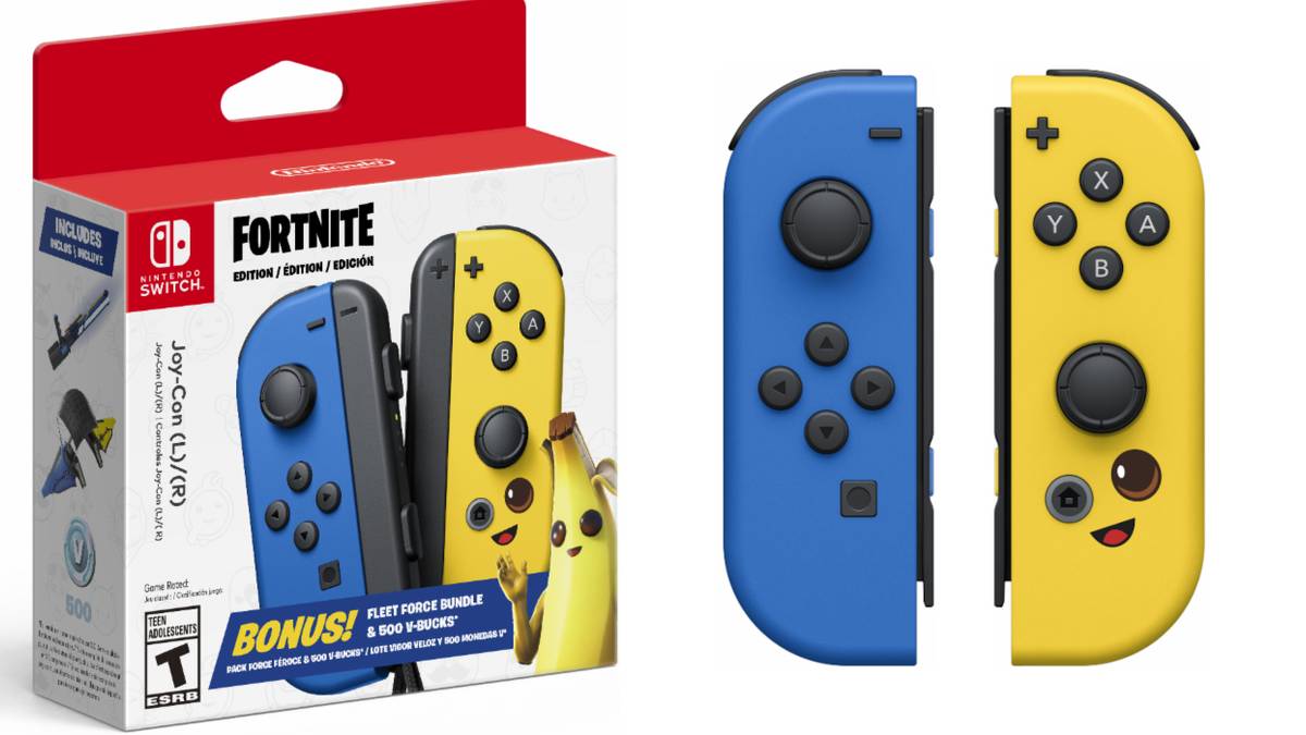 Fortnite Switch Joy-Con Bundle Comes With V-Bucks & Exclusive Items