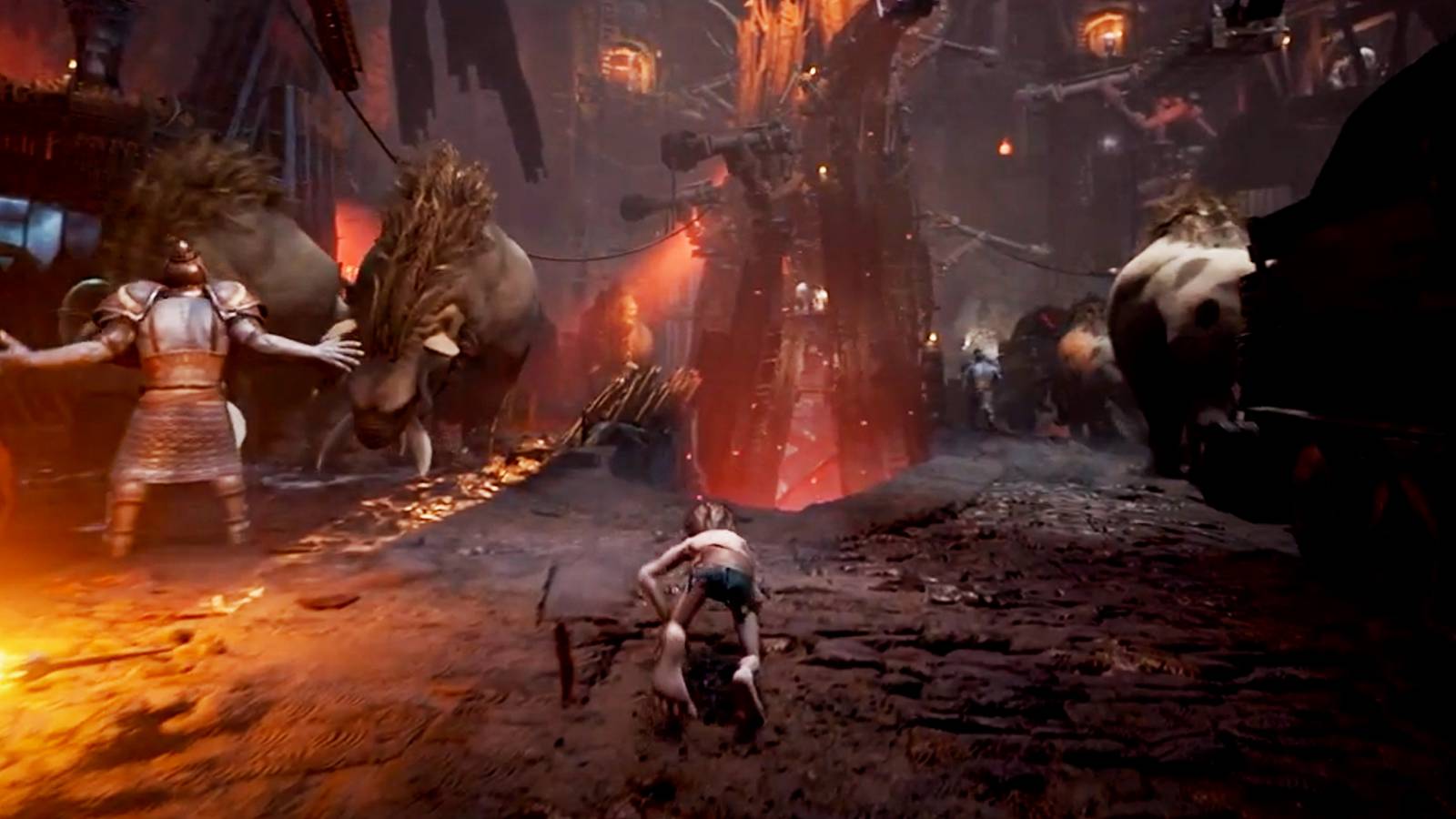 Lord of the Rings: Gollum Gameplay Trailer Reveals Tolkien Monsters