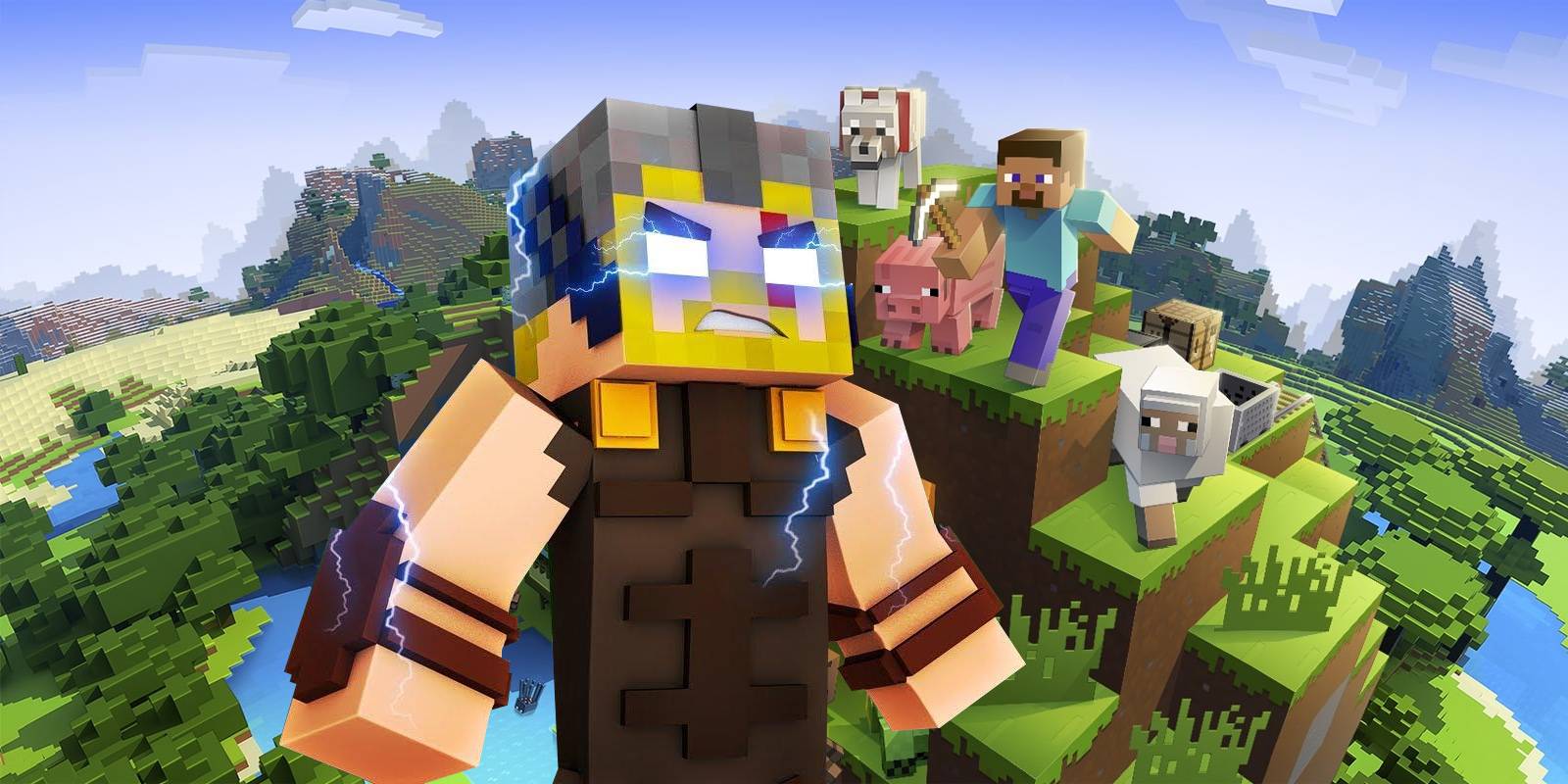 Minecraft Player Builds A Giant Version Of Thor's Hammer, Mjolnir