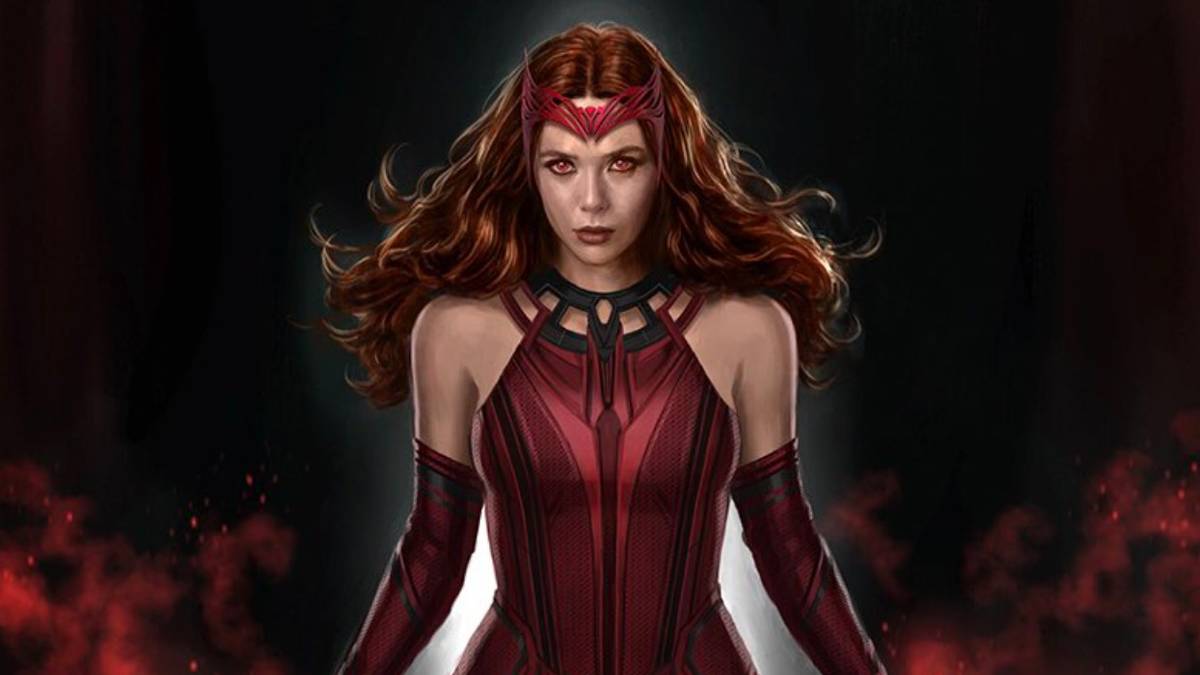 WandaVision Concept Art Shows The Stunning Scarlet Witch Design