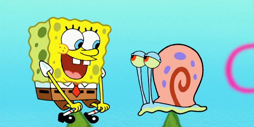 Spongebob Squarepants Gary An Seilide SpongeBob SquarePants"