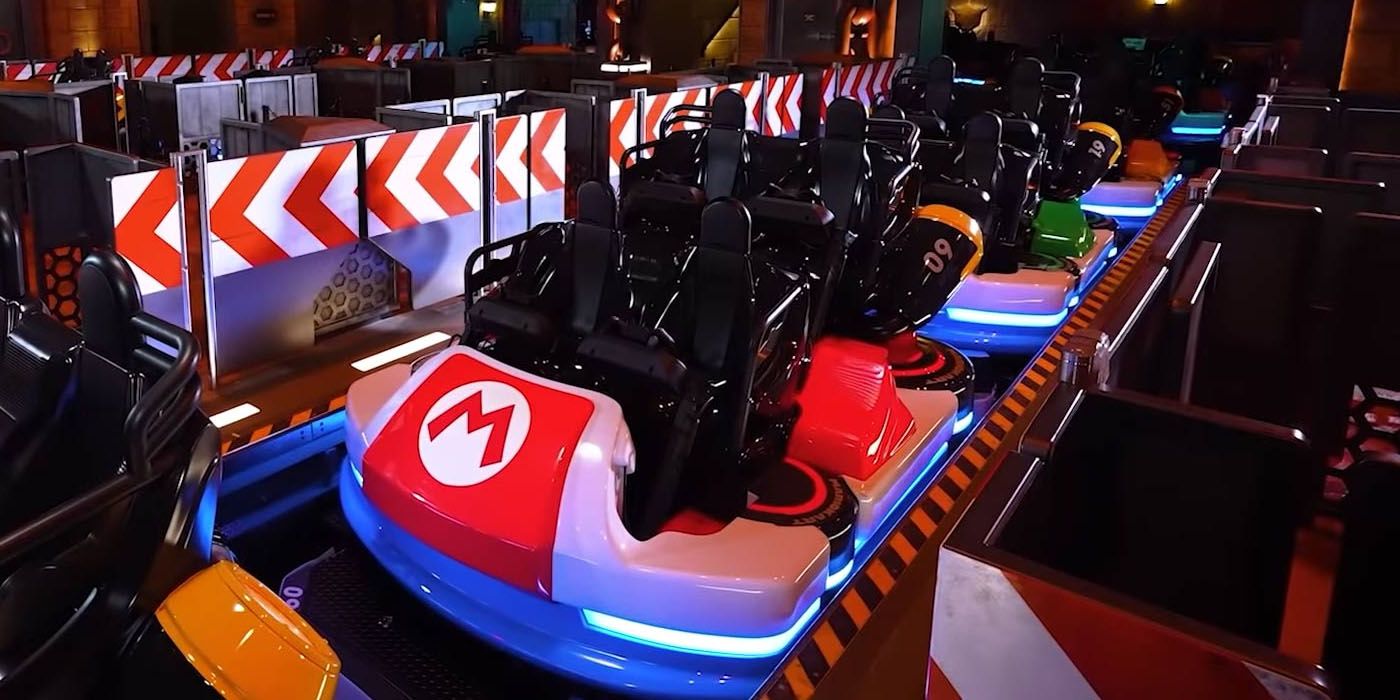 Super Nintendo World's Mario Kart Ride Was Built In A Game Engine
