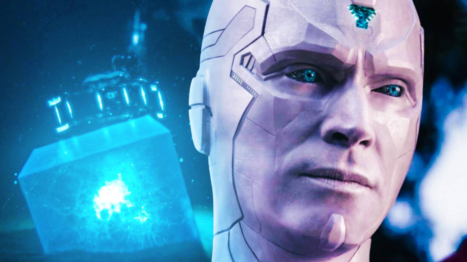 MCU Theory: White Vision's New Mind Stone Was Made From The Tesseract