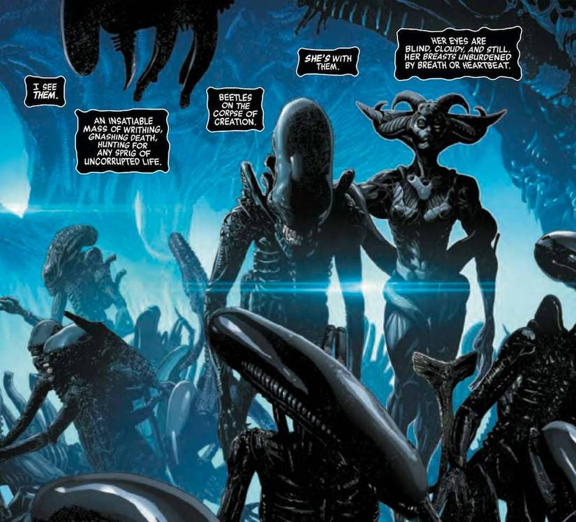 Marvel Just Unveiled The Most Terrifying New Alien Xenomorph Yet