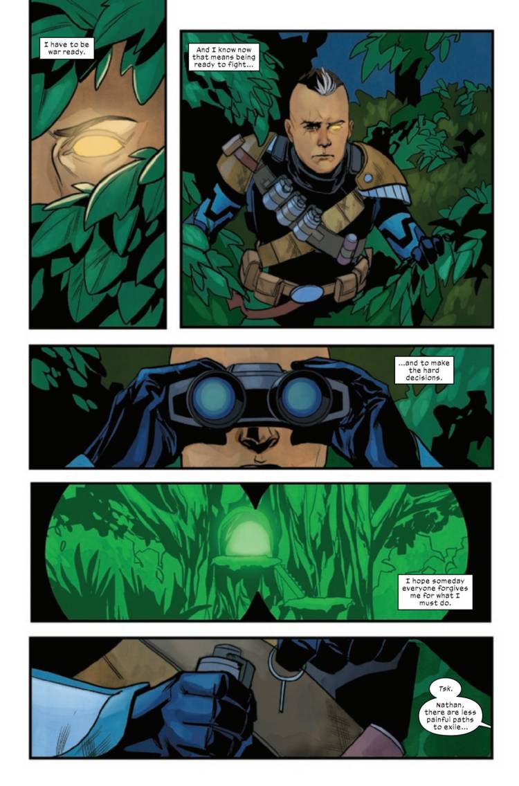 Cable's Return Begins With An Attack On Professor Xavier