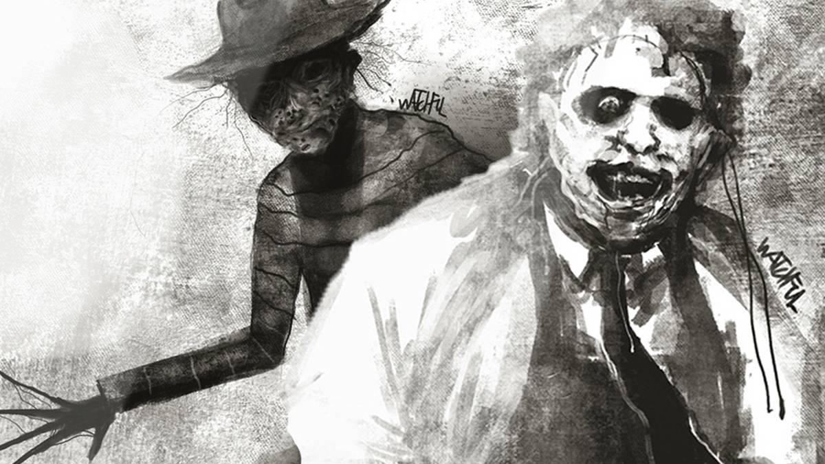 Freddy & Other Horror Icons Drawn as Scary Stories to Tell in the Dark ...