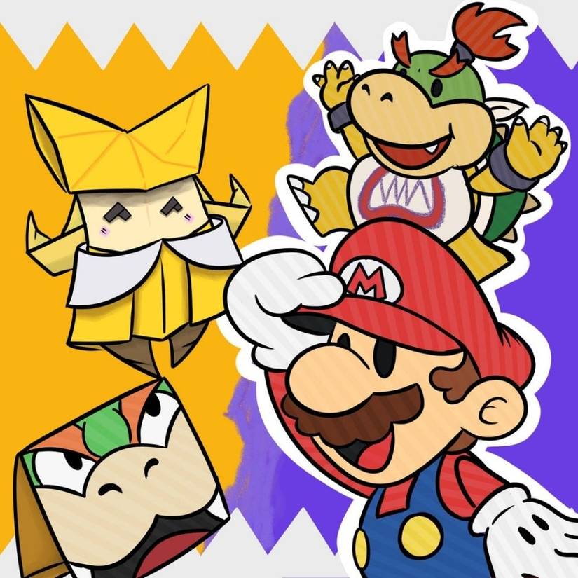 Arts & Crafts: 10 Adorable Pieces Of Paper Mario Fan Art That Nintendo ...