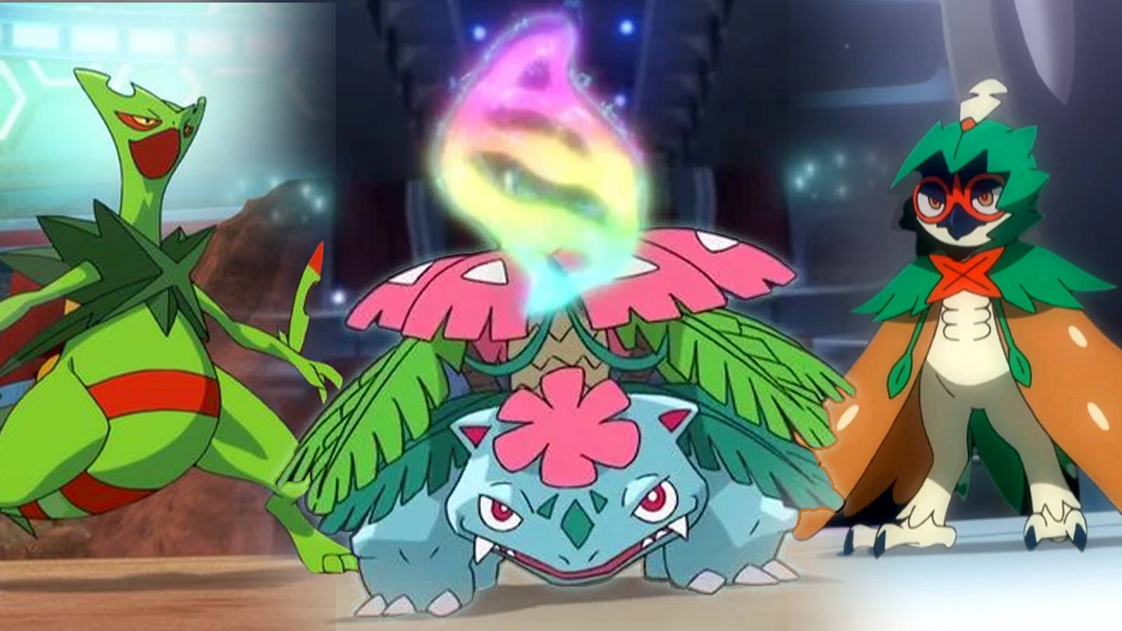 xy starters mega evolutions
