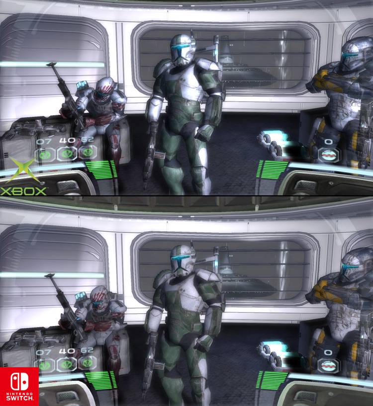 Star Wars Republic Commando Looks Worse On Switch Than Xbox Due To Glitch
