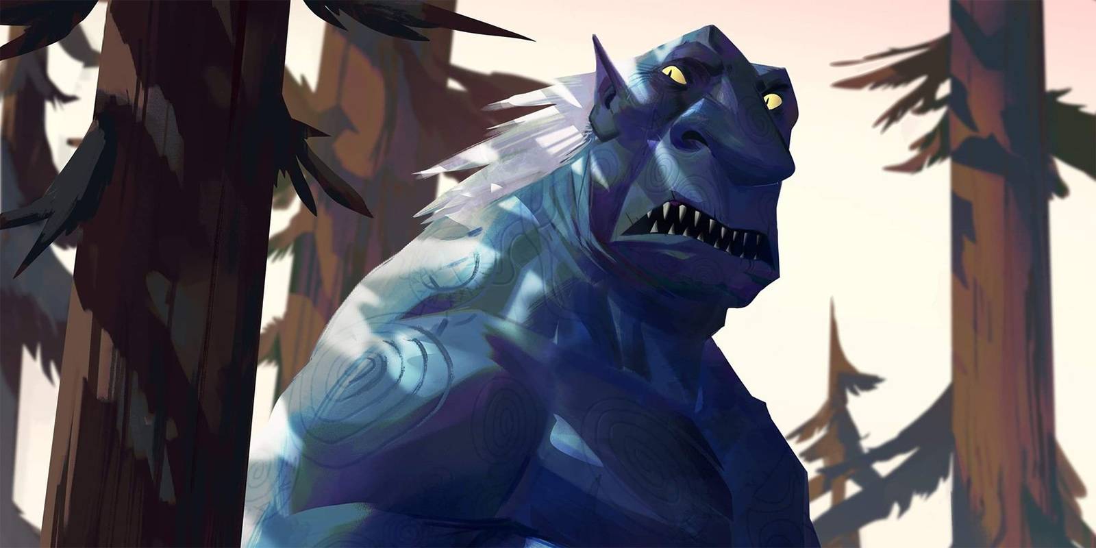 Valheim Black Forest Troll Encounter Perfectly Captured In Awesome Art