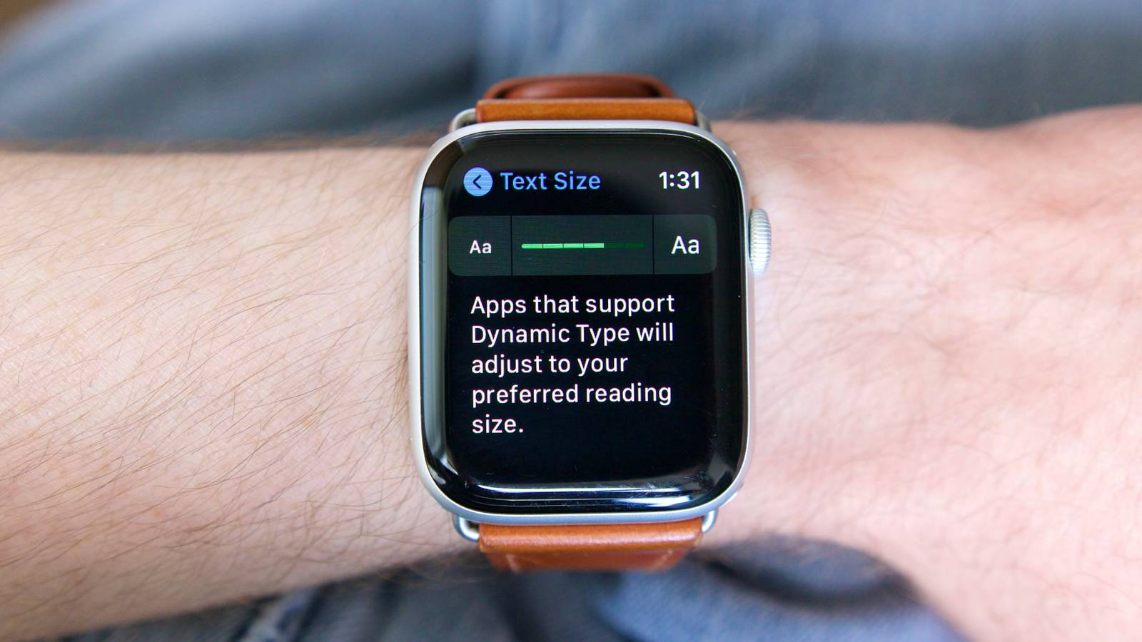 How To Change Apple Watch Font Size & Make Text Easier To Read