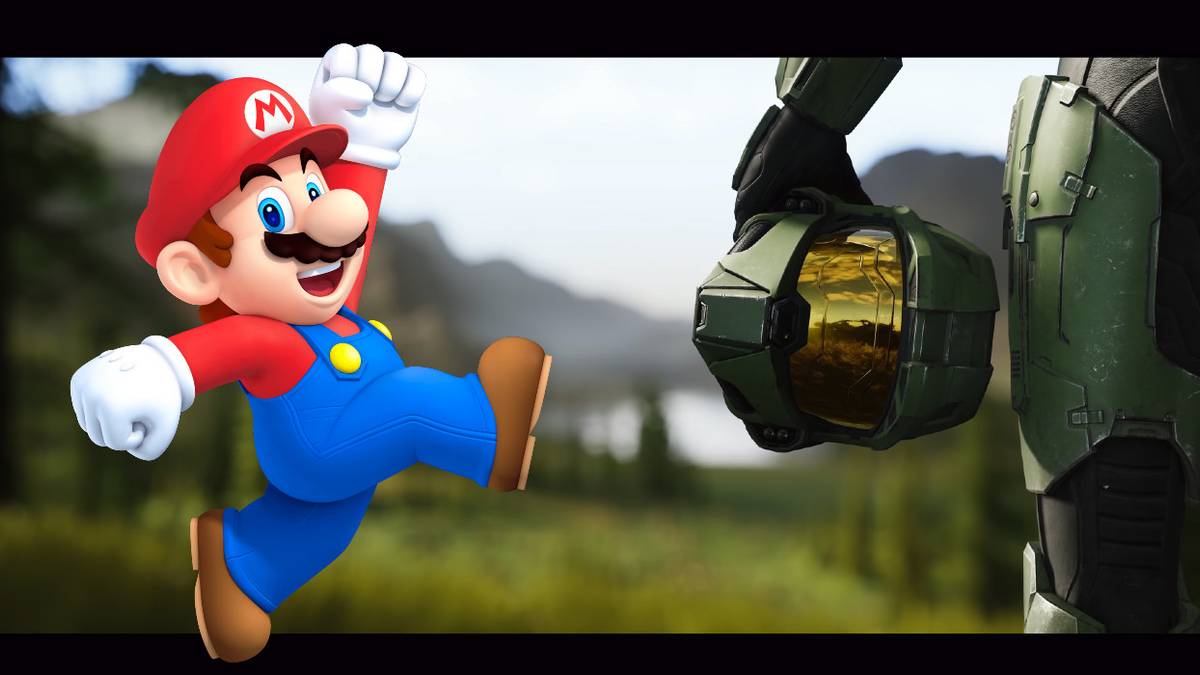 Halo Instagram Posts Mario Crossover Art, Maybe Teasing Nintendo Collab