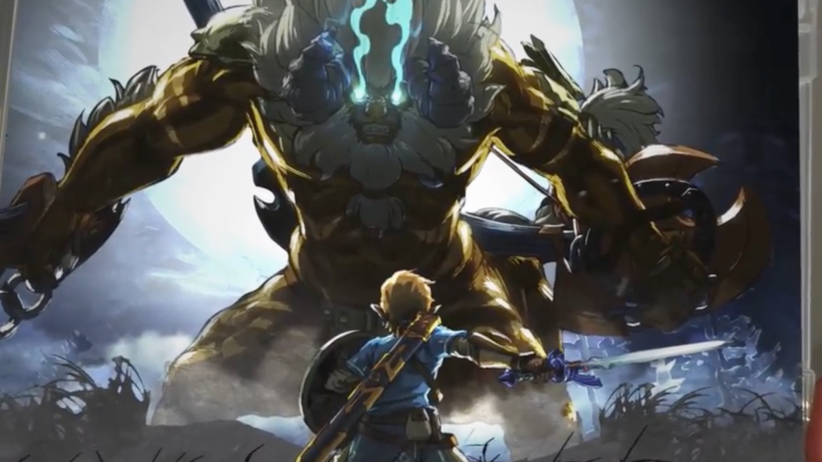 Zelda: Breath Of The Wild's Box Art Comes To Life In 3D Animation