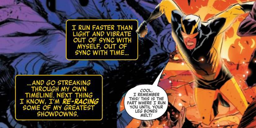 Marvel's Flash Is So Fast He Constantly Time Travels To Different Battles