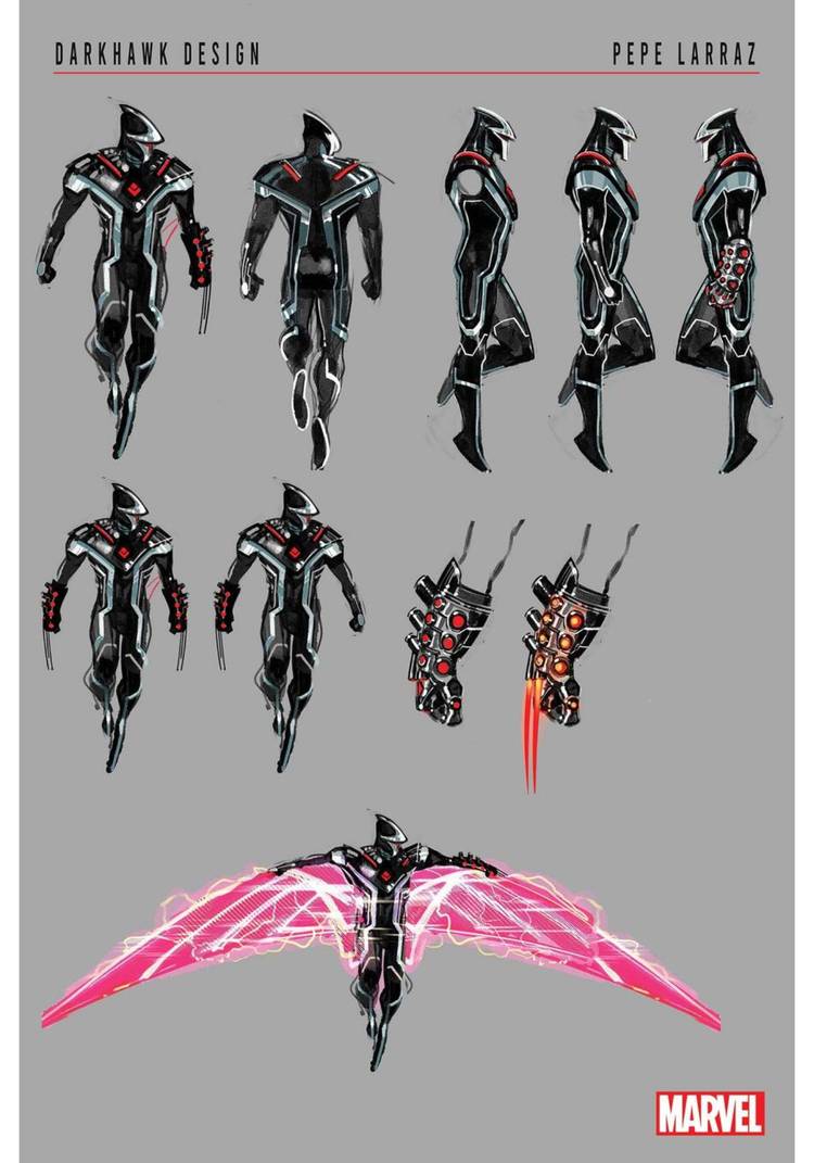 Marvel's Most Advanced Armor Gets a Redesign in New Darkhawk Series