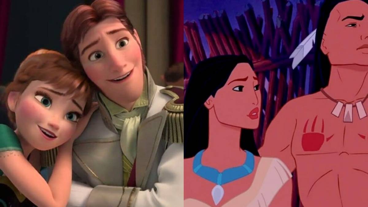 8 Disney Princesses & The Characters They Nearly Ended Up With
