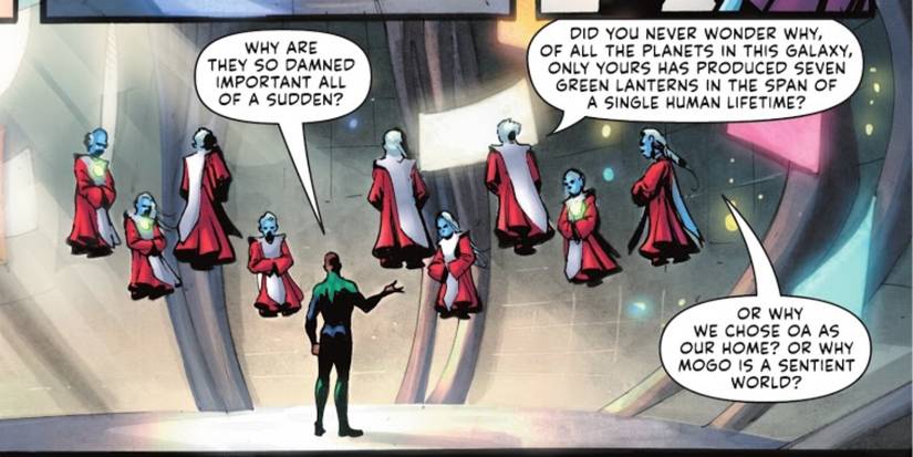 DC Finally Reveals Why There Are So Many Human Green Lanterns